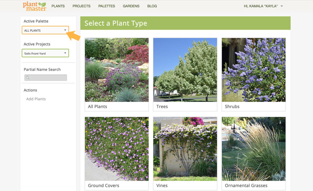 Use a Plant Palette - PlantMaster Training