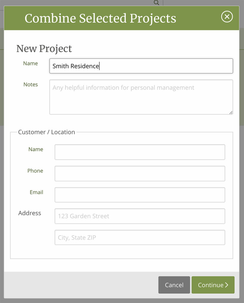 Combining Projects to Add Areas - PlantMaster Blog